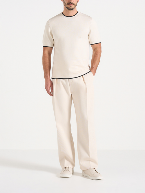 MANIÈRE DE VOIR Maniere De Voir Pleated Tailored Trousers
