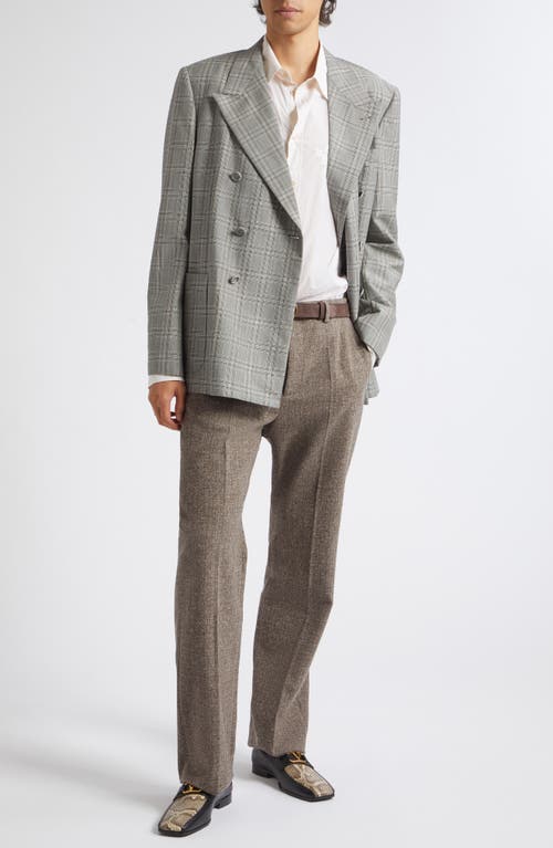 VALENTINO Valentino Plaid Mohair & Wool Sport Coat