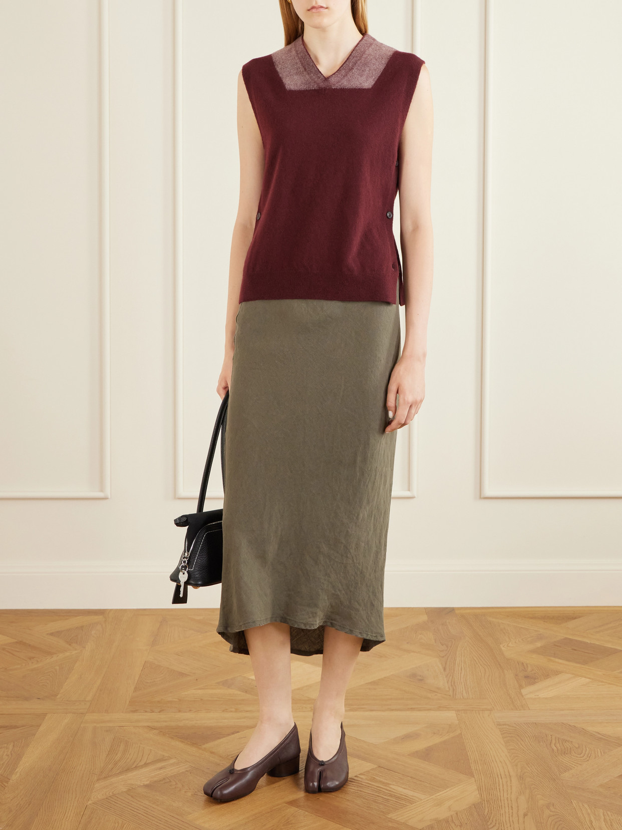 MAISON MARGIELA Maison Margiela Tabi Leather Pumps