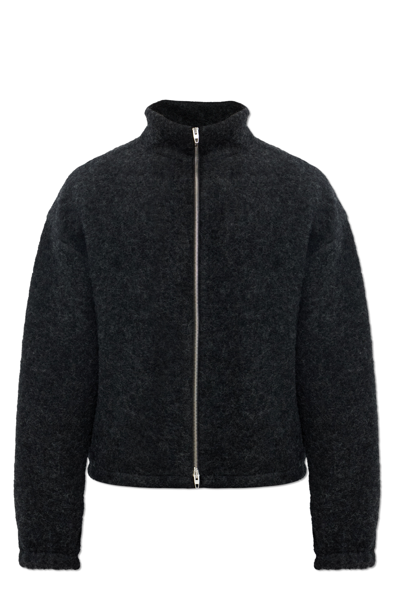 JIL SANDER JIL SANDER Wool Jacket with Stand-Up Collar