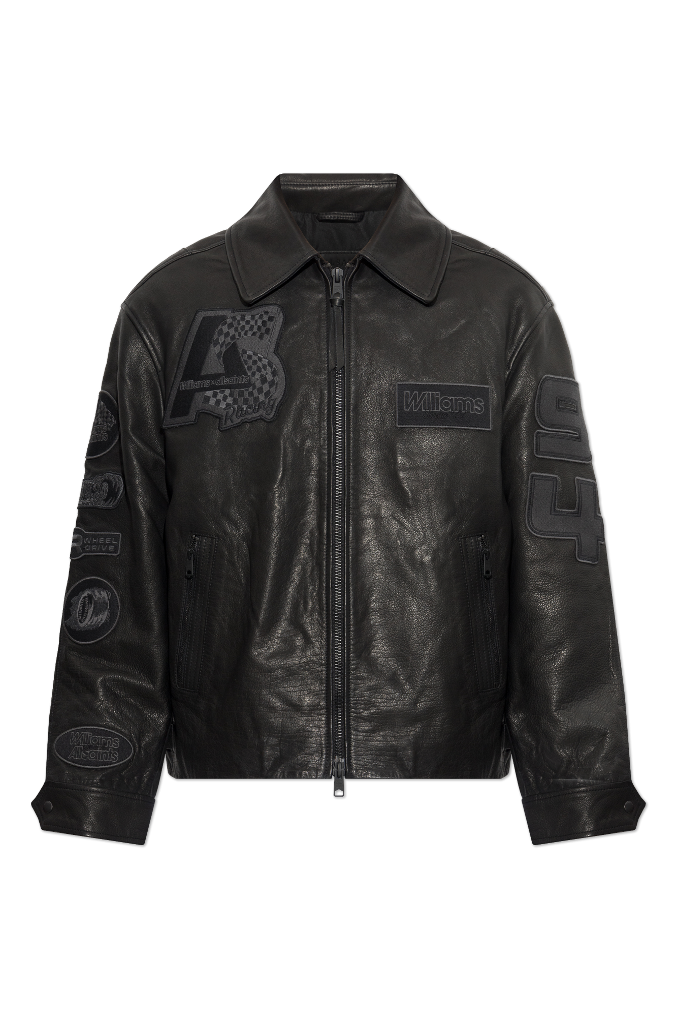 ALLSAINTS AllSaints Leather Jacket 'Garrison'