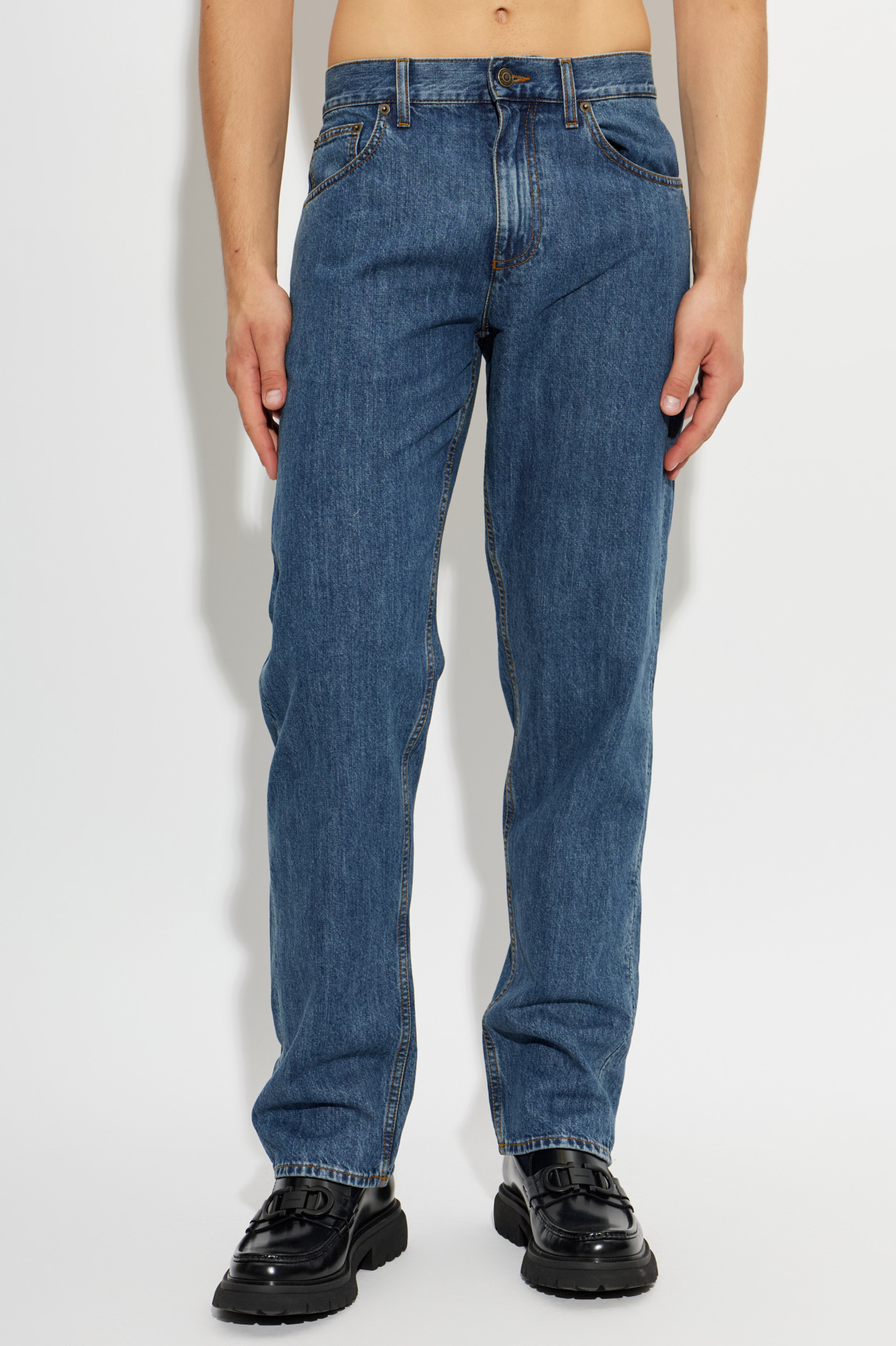 Burberry Ekd Jeans In Denim Blue - 50% Off | Editorialist