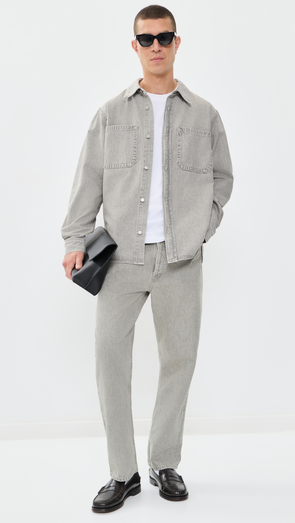 AGOLDE craven button down shirt