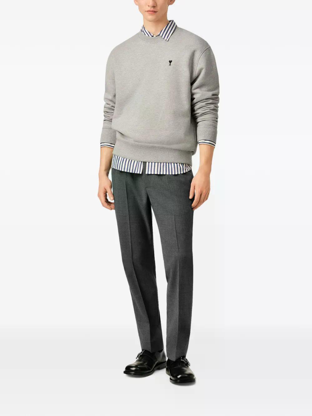 AMI AMI Paris Elasticated-Waist Wool Trousers