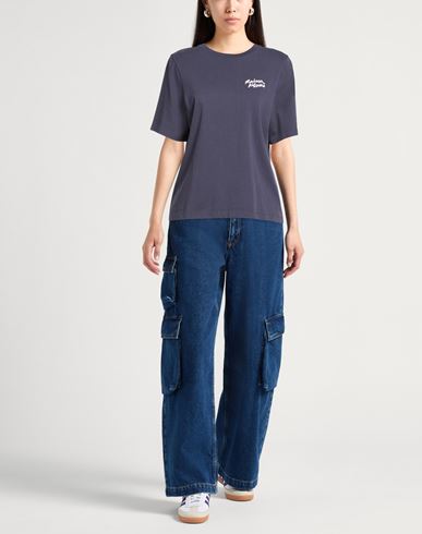 MAISON KITSUNÉ MAISON KITSUNÉ Embroidered Logo Cotton T-Shirt