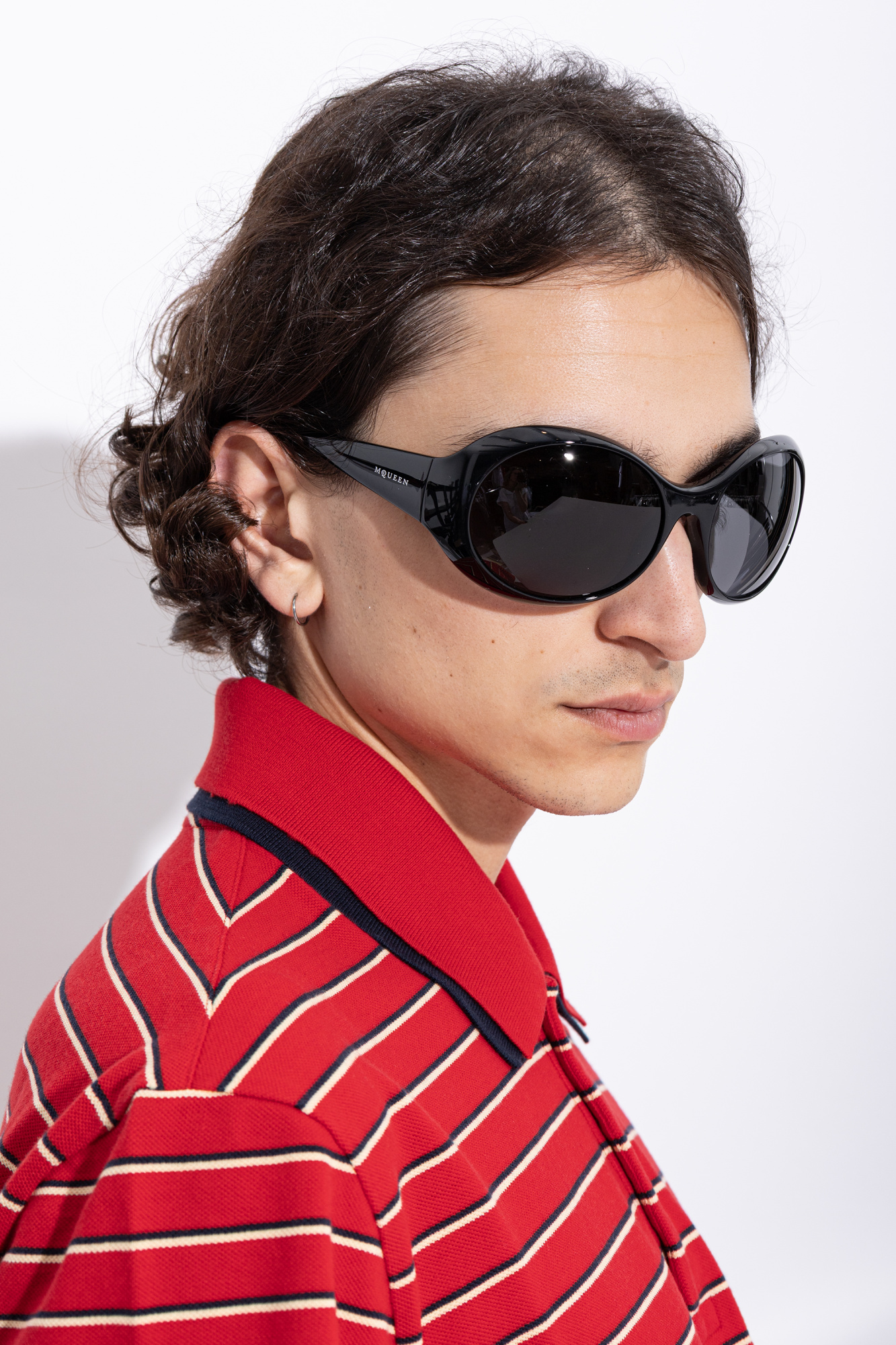 ALEXANDER MCQUEEN Alexander McQueen Oversized Butterfly Sunglasses