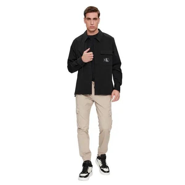 CALVIN KLEIN Logo pattern shirt