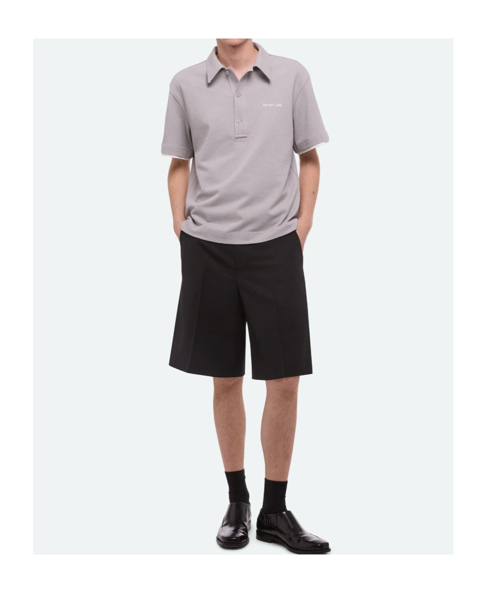 HELMUT LANG Short-sleeved Polo Shirt