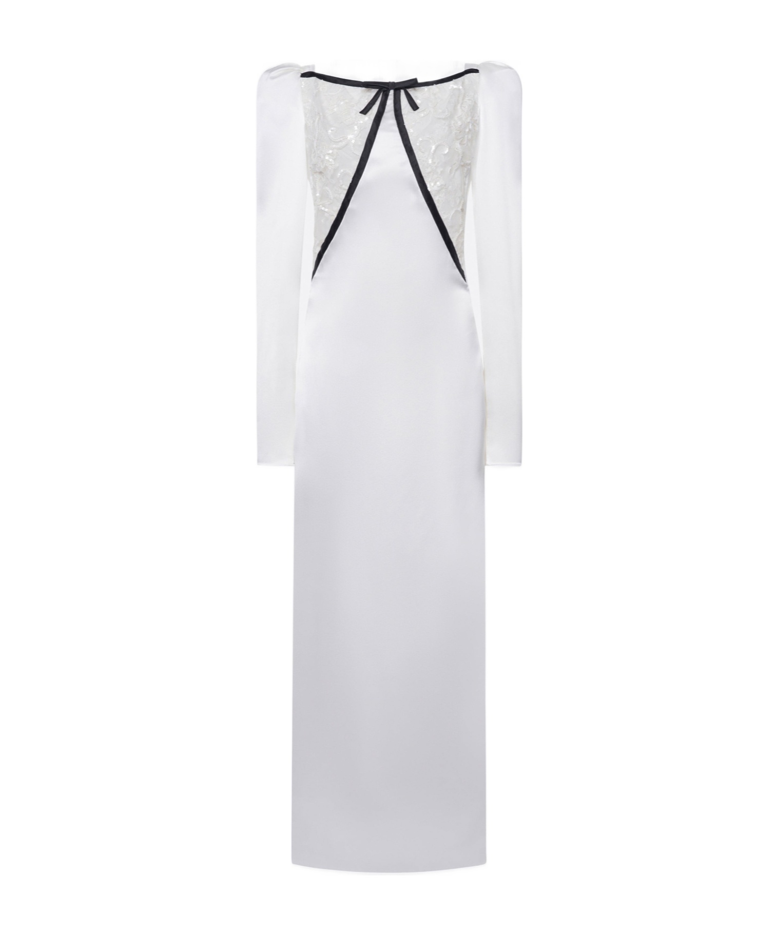 ALESSANDRA RICH Alessandra Rich Sequined Lace Trim Dress