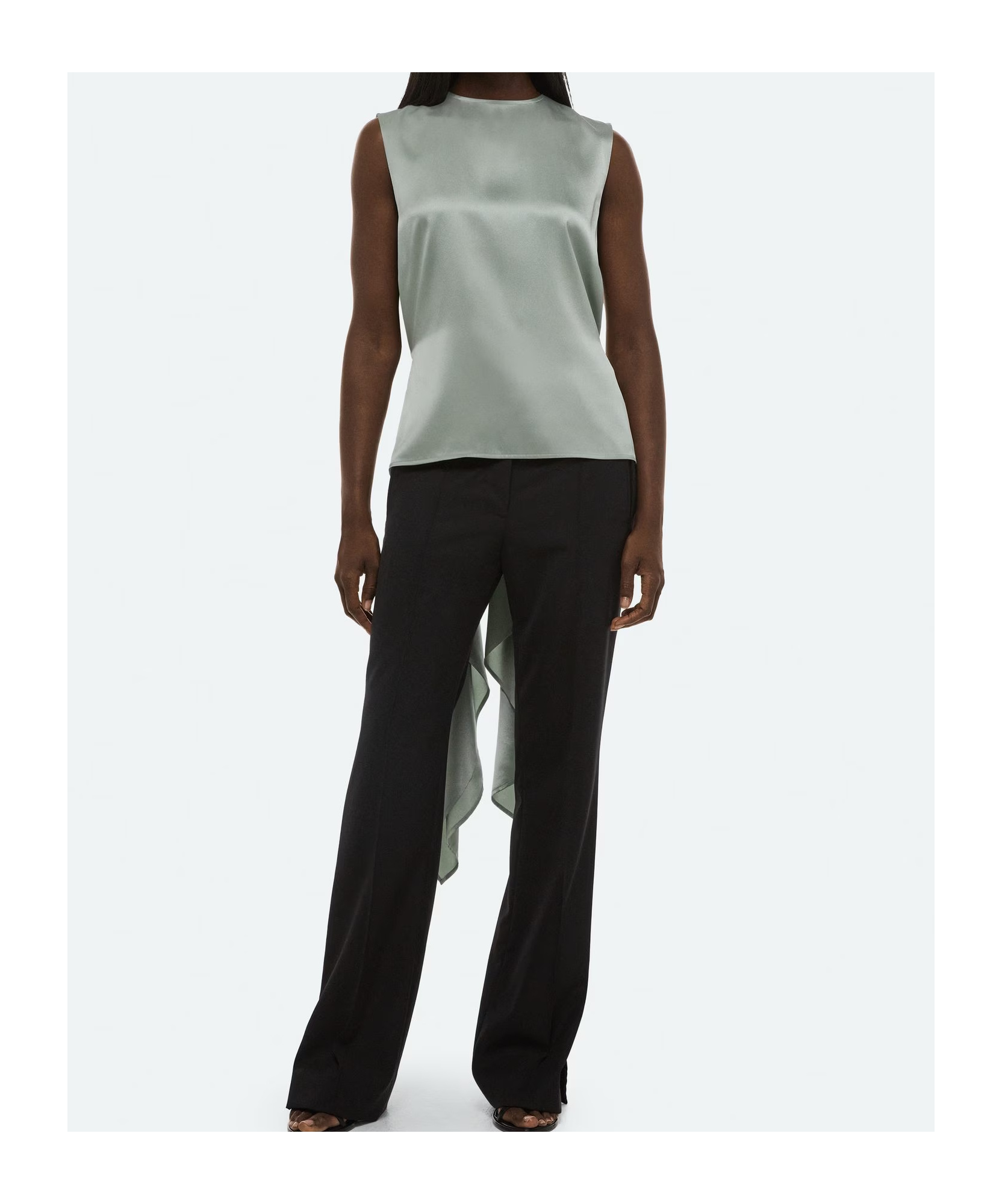 HELMUT LANG Helmut Lang Draped Scarf Top