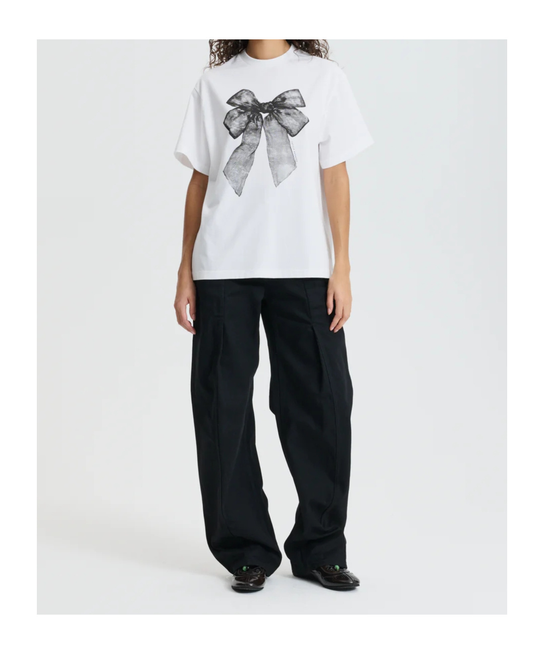 CECILIE BAHNSEN Cecilie Bahnsen Bow Printed T-Shirt