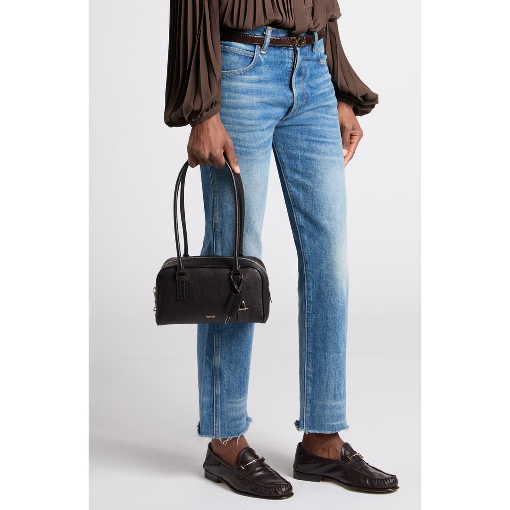 TOM FORD TOM FORD Mini Stryke Leather Shoulder Bag