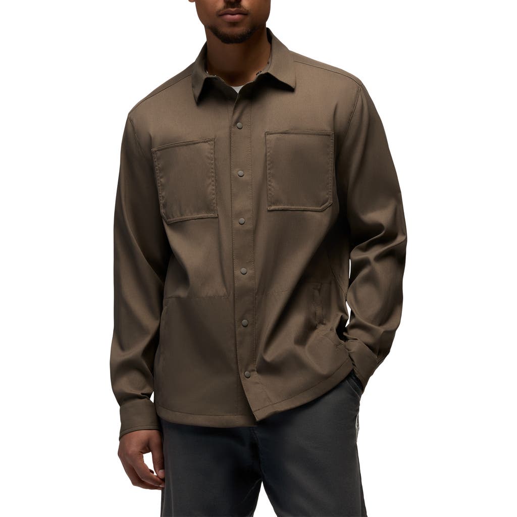 PRANA stretch zion long sleeve button-up shirt