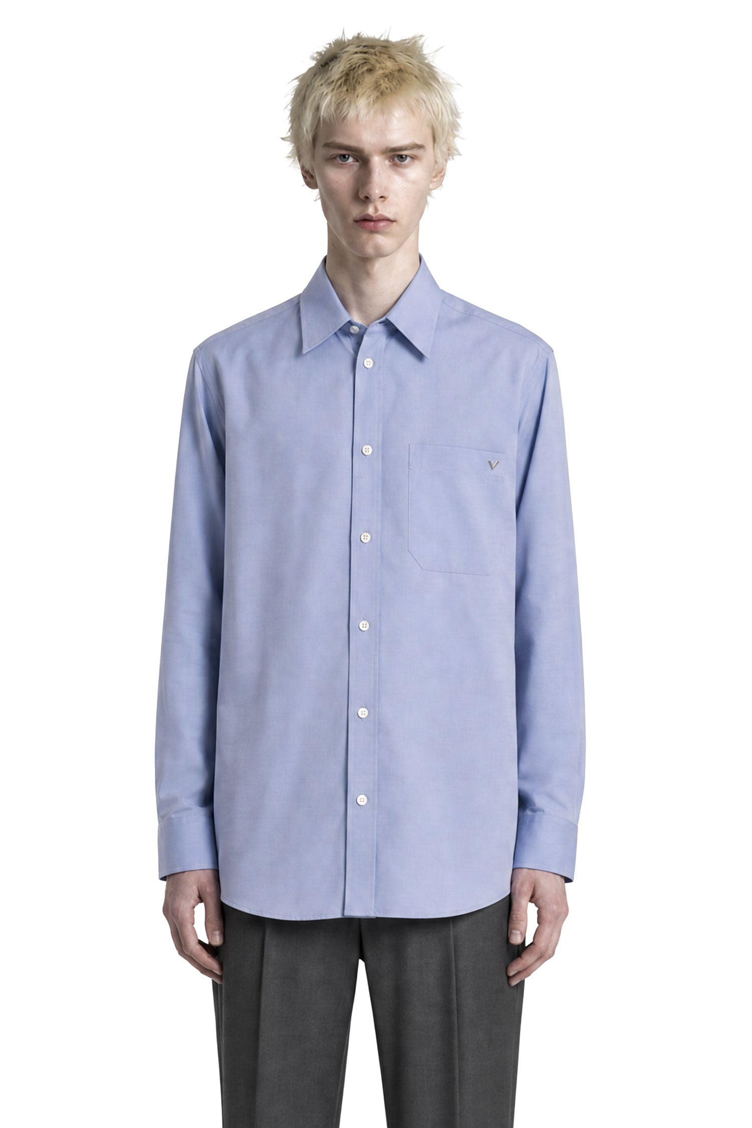 VALENTINO vgold oxford cotton shirt
