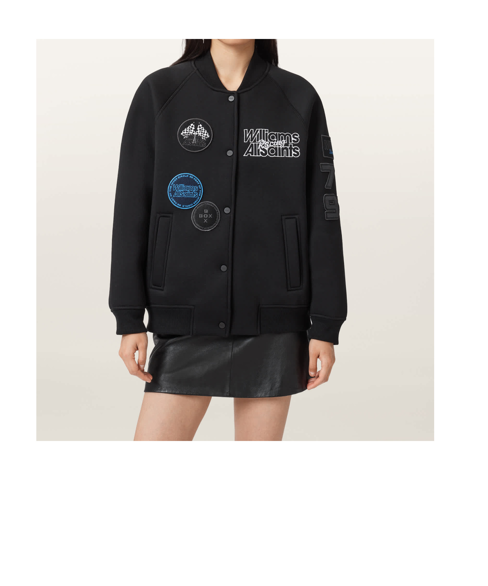 ALLSAINTS ALLSAINTS williams x snap-button jacket