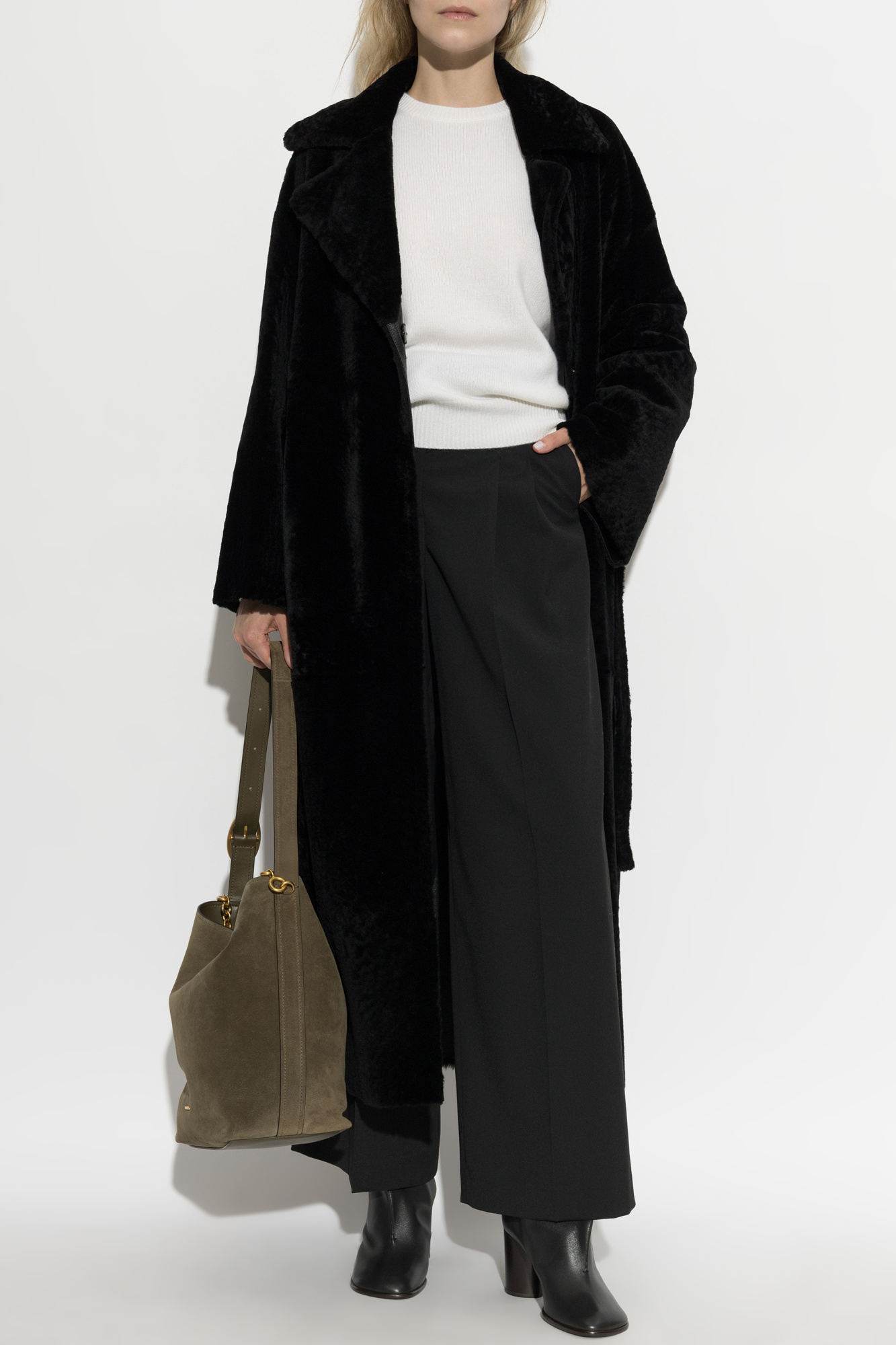 ARMA Arma Rien Reversible Belted Coat