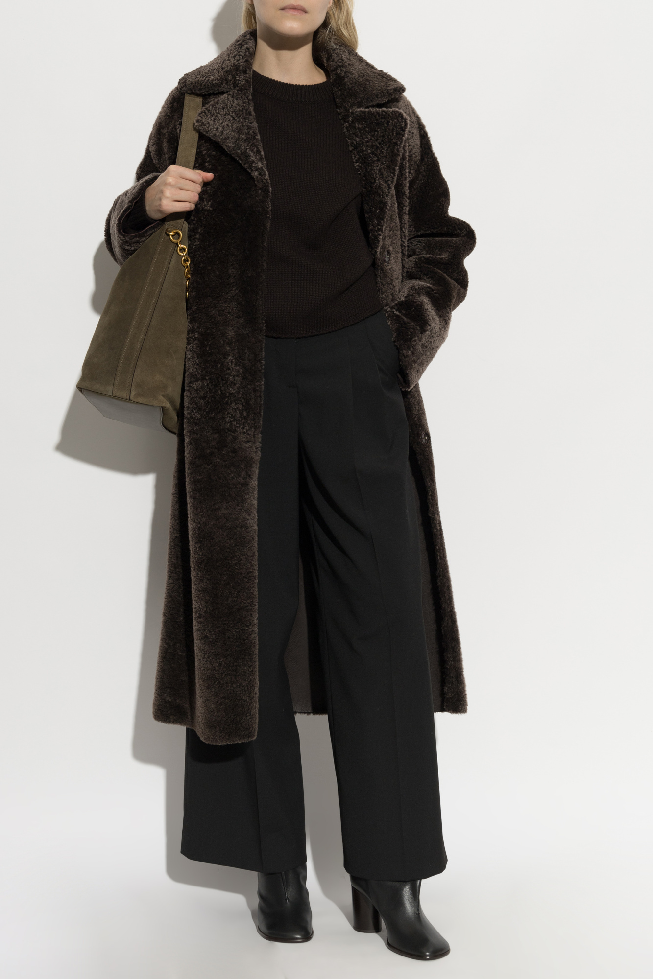 ARMA Arma Collared Fur Coat