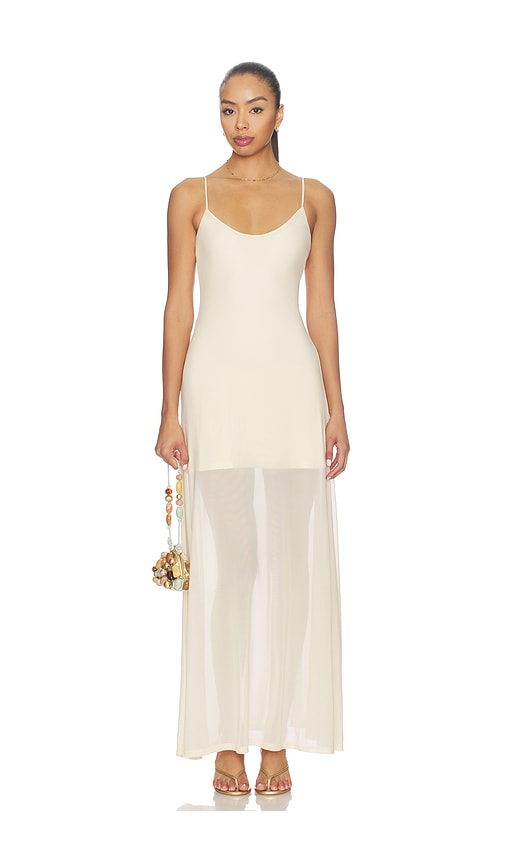 SNDYS. Alessandra Mesh Maxi Dress