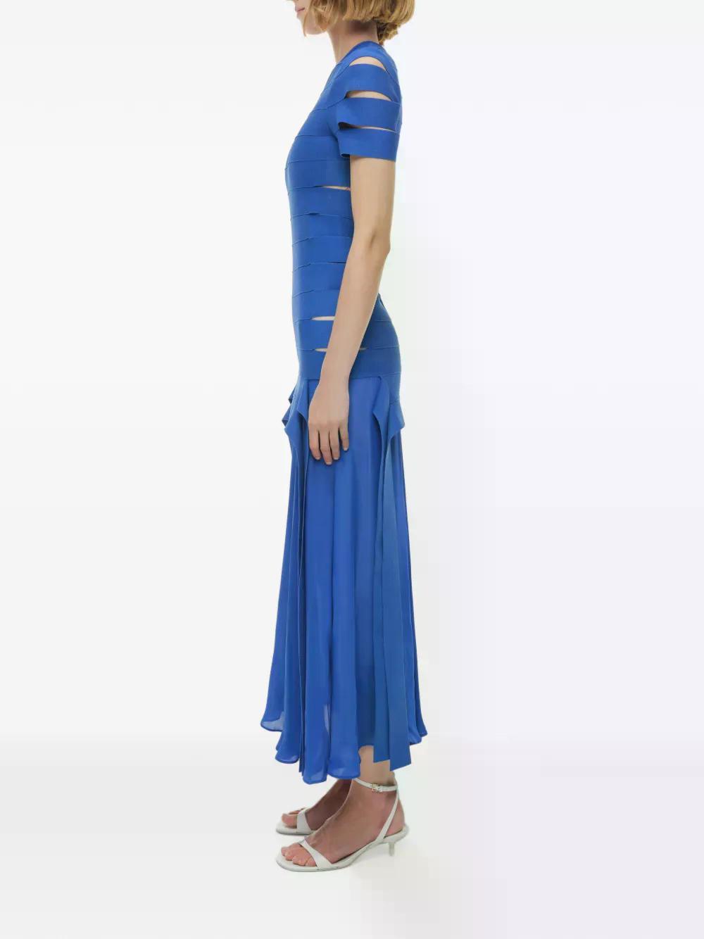 SIMKHAI Simkhai Laken Cut-Out Knit Maxi Dress