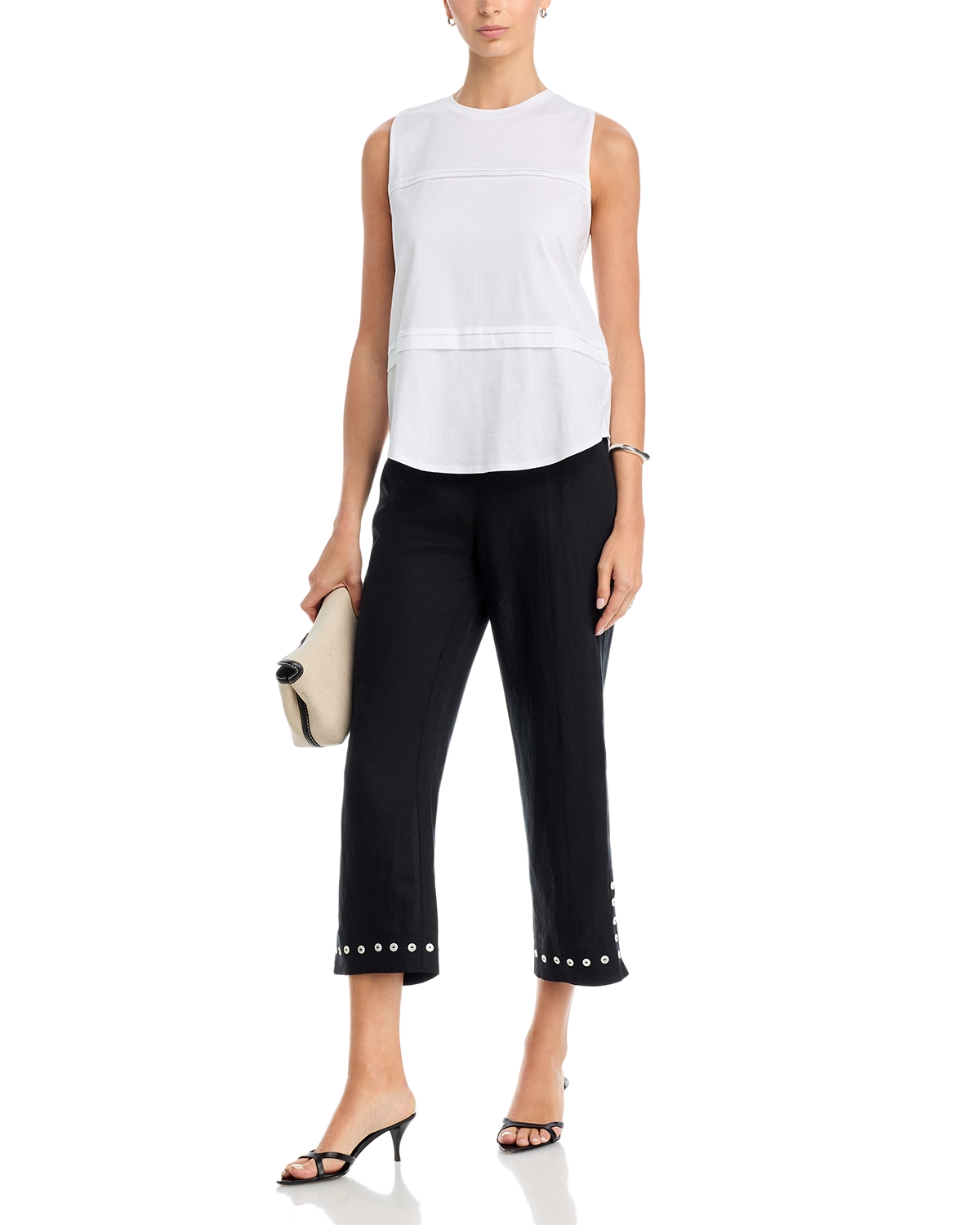 THEORY Theory Relaxed Sleeveless Shell Top