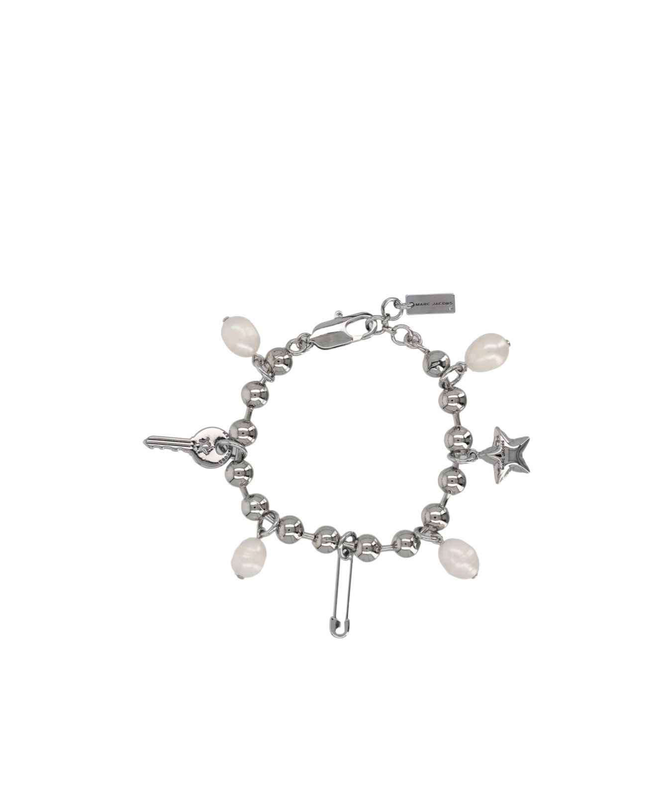 Marc Jacobs Grunge Glam Charm Bracelet In Gold/Silver - 30% Off