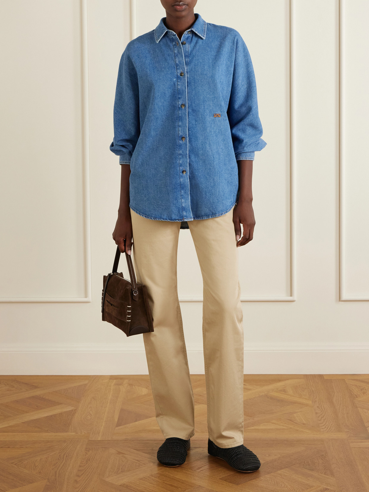 JW ANDERSON JW Anderson Woven Leather Mules