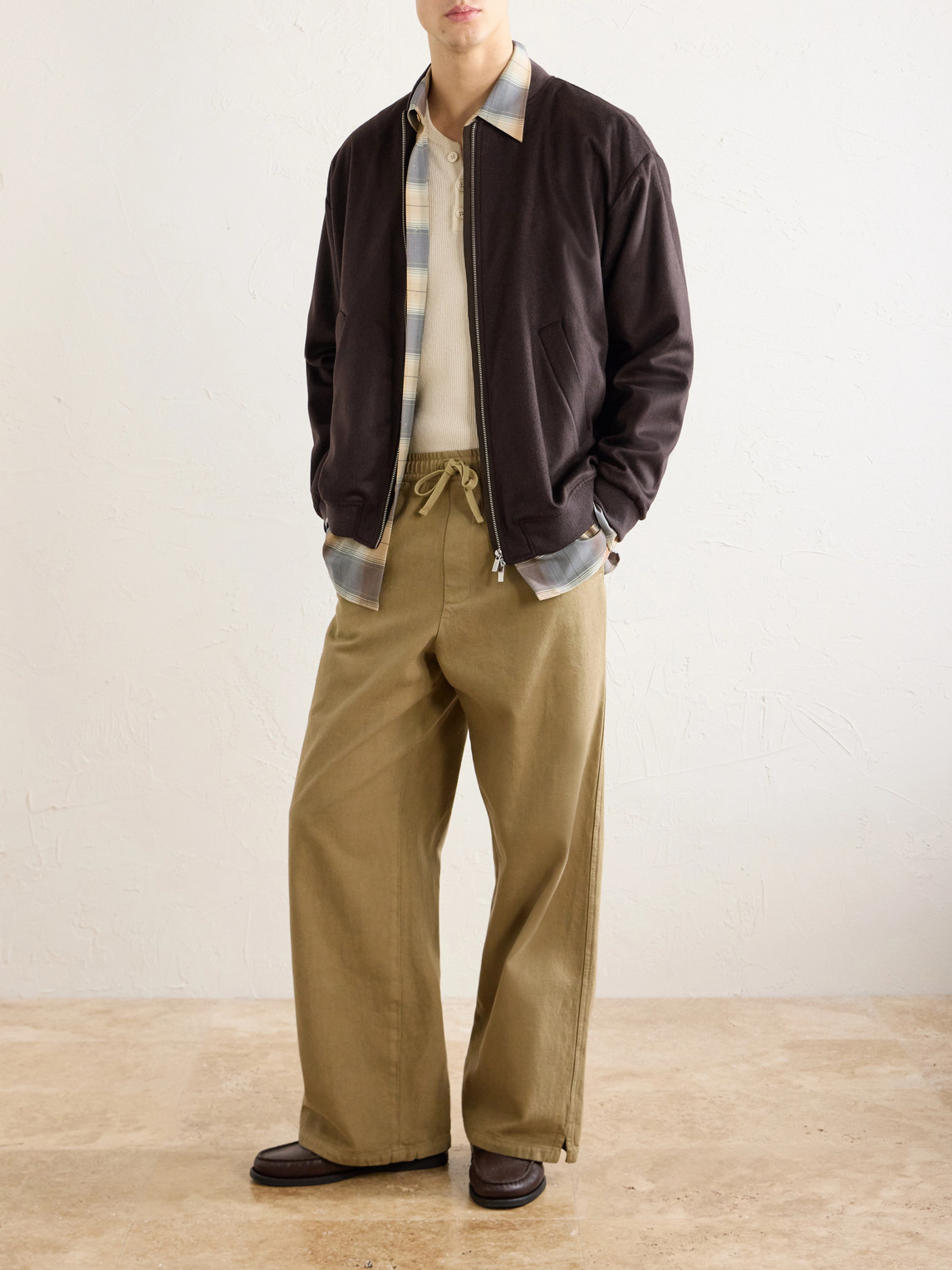 BARENA VENEZIA Barena Cashmere Bomber Jacket