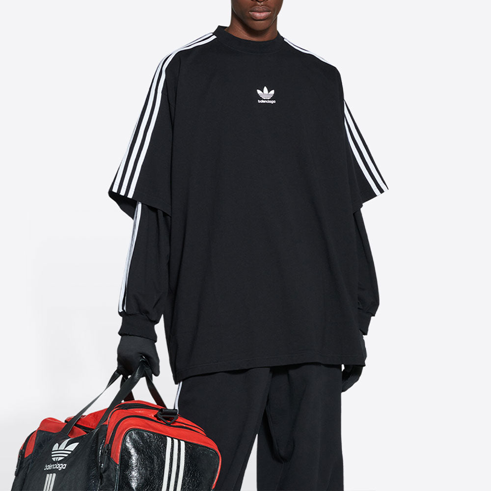 BALENCIAGA balenciaga x adidas t-shirt oversized 'black'