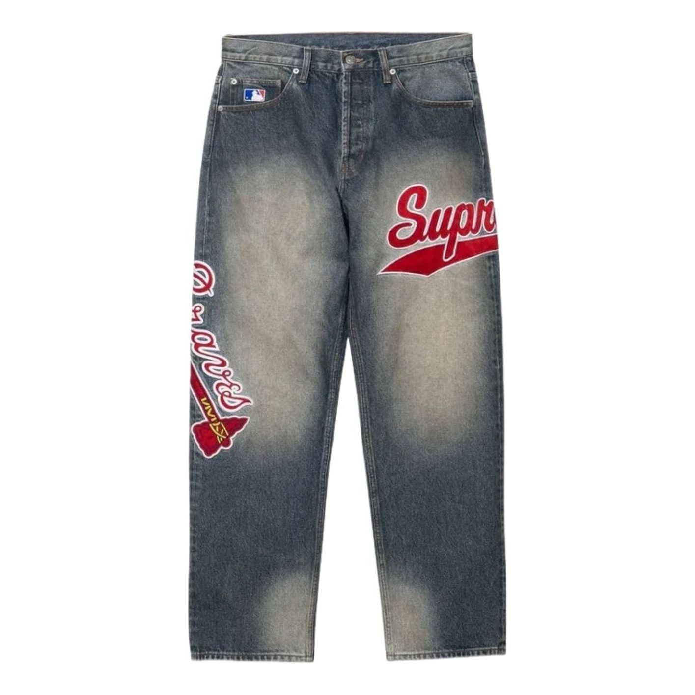 Supreme Baggy Jean - Blue | Editorialist