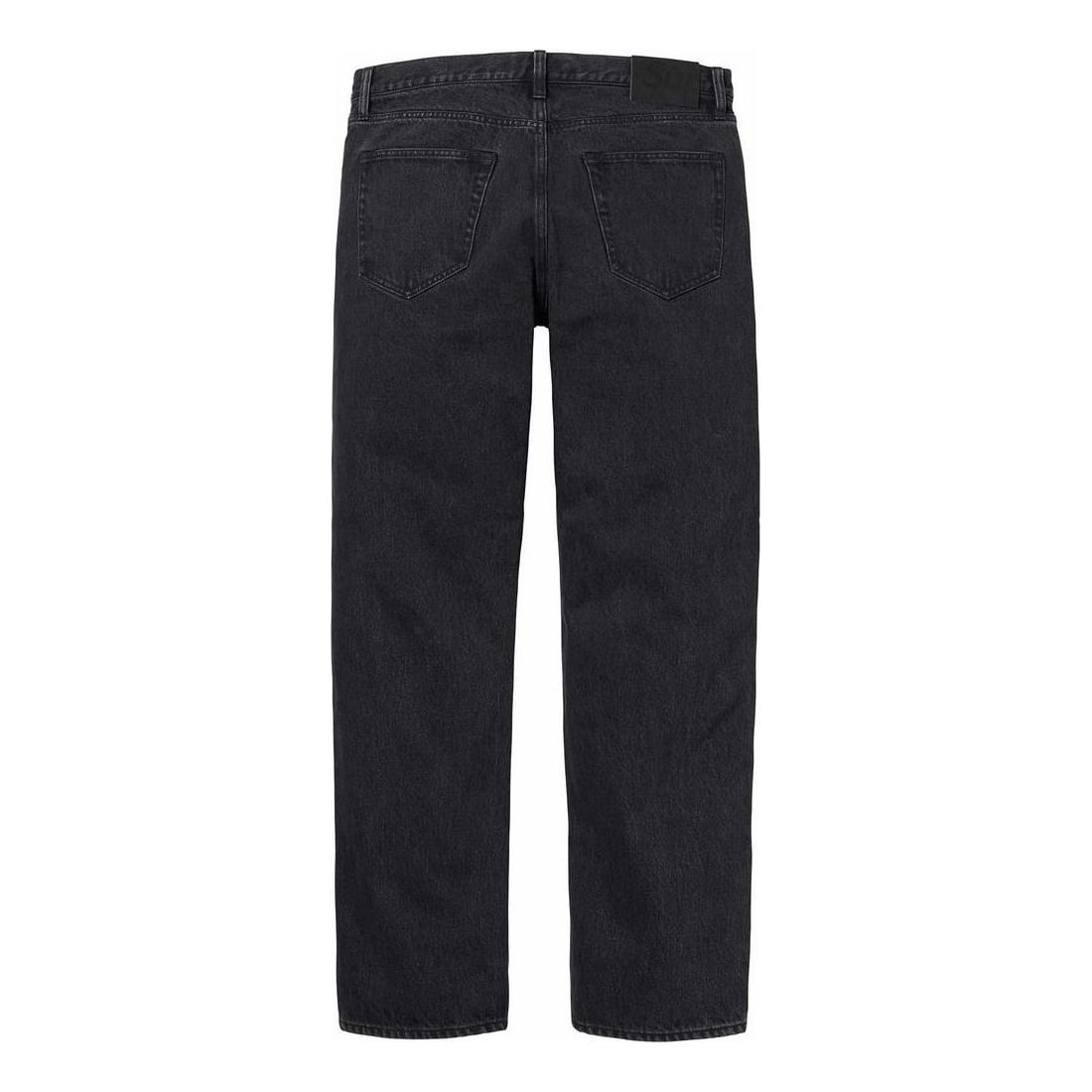 Supreme Stone Washed Slim Jean In Black | Editorialist