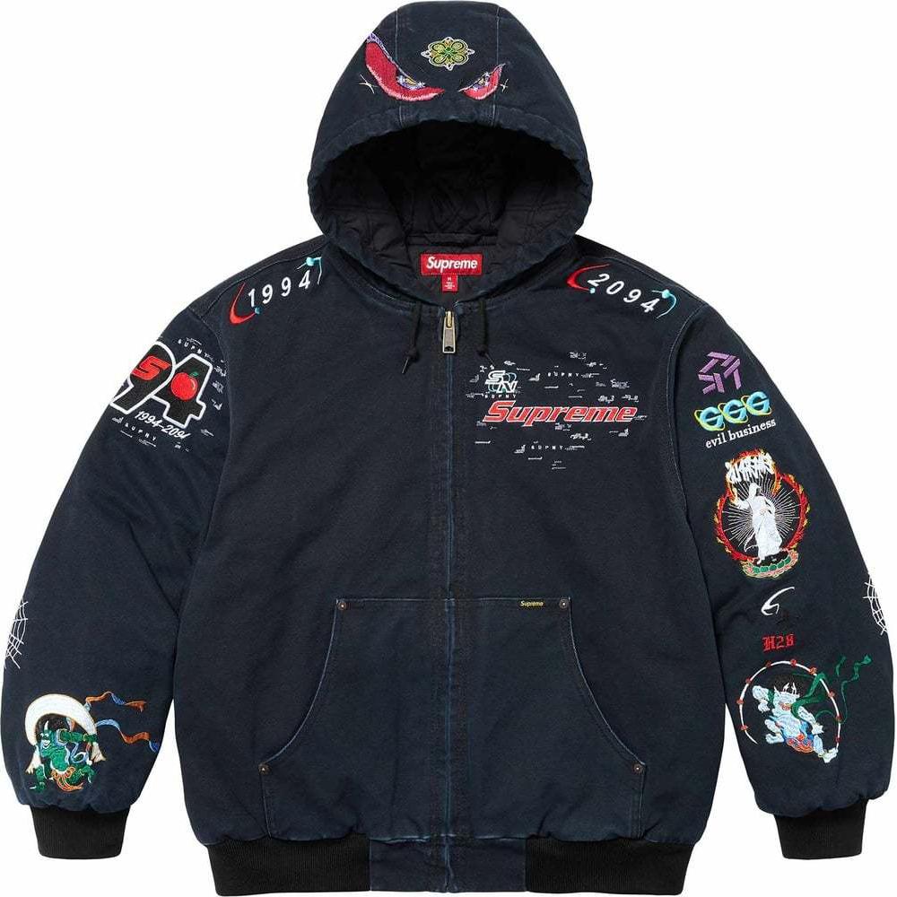 Supreme Thrasher Hooded Work Jacket - Tan | Editorialist