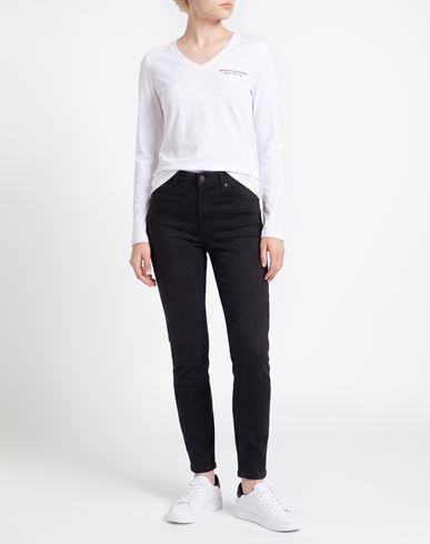 ARMANI EXCHANGE ARMANI EXCHANGE Cotton Long Sleeve V-Neck T-Shirt