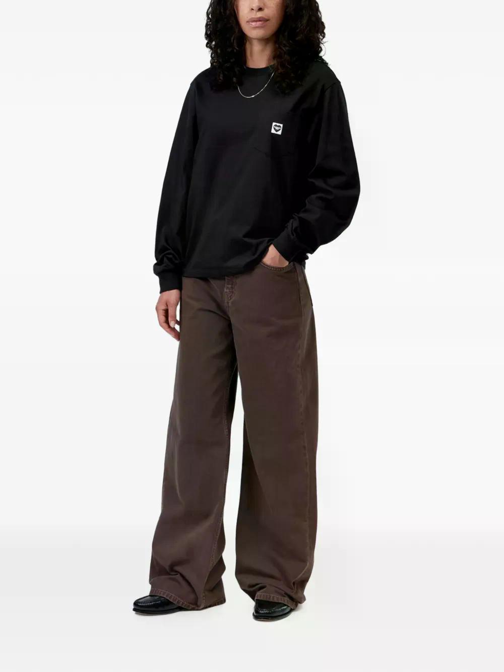 CARHARTT WORK IN PROGRESS Carhartt WIP Long Sleeve Pocket Small Heart T-Shirt