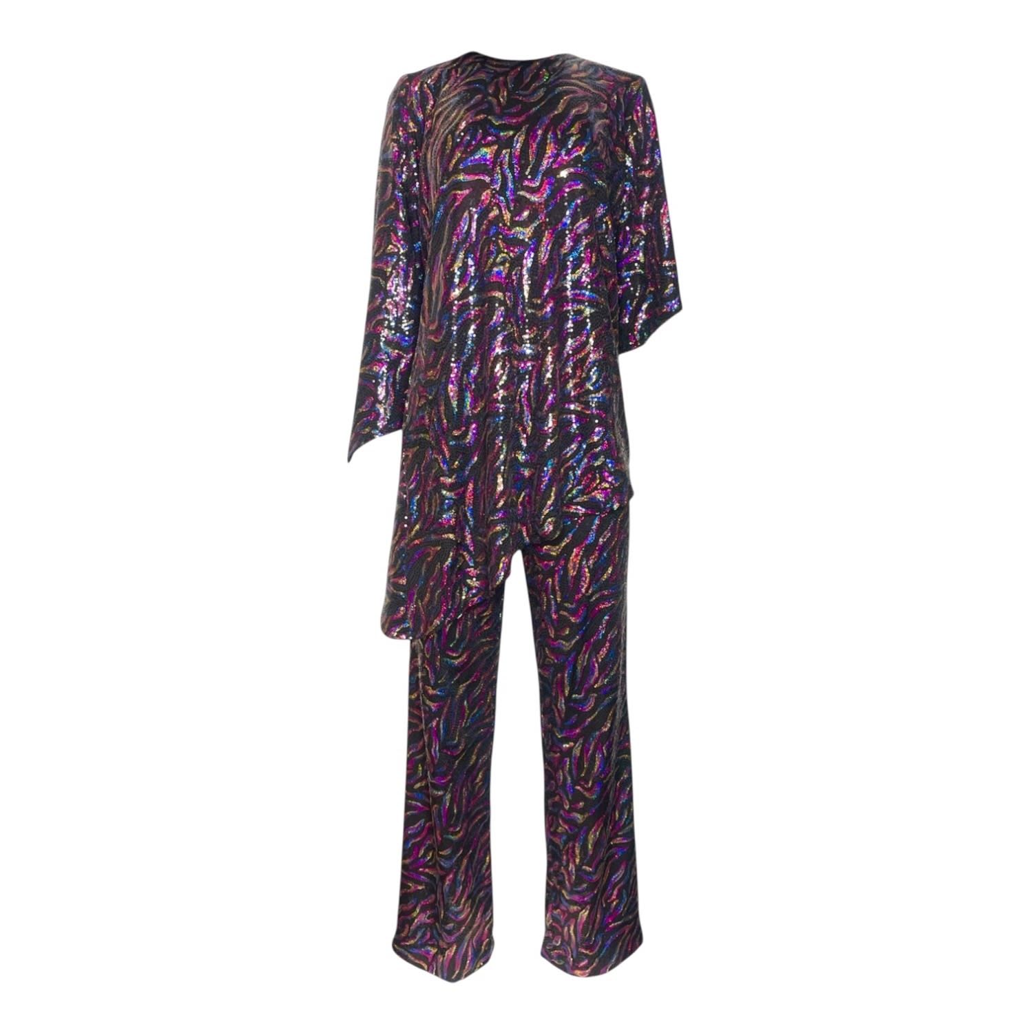 MALÌPARMI Paisley Print Trousers