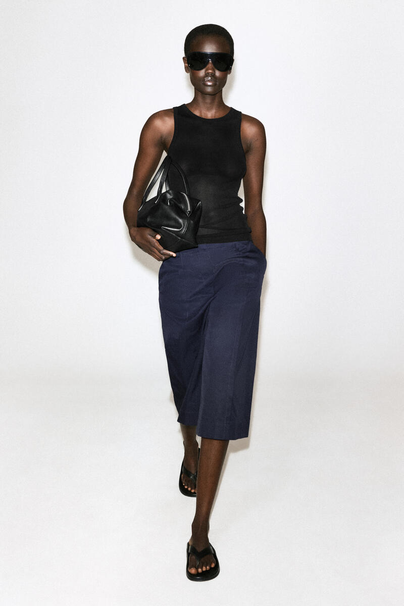 COS Tailored Cotton-Twill Culottes