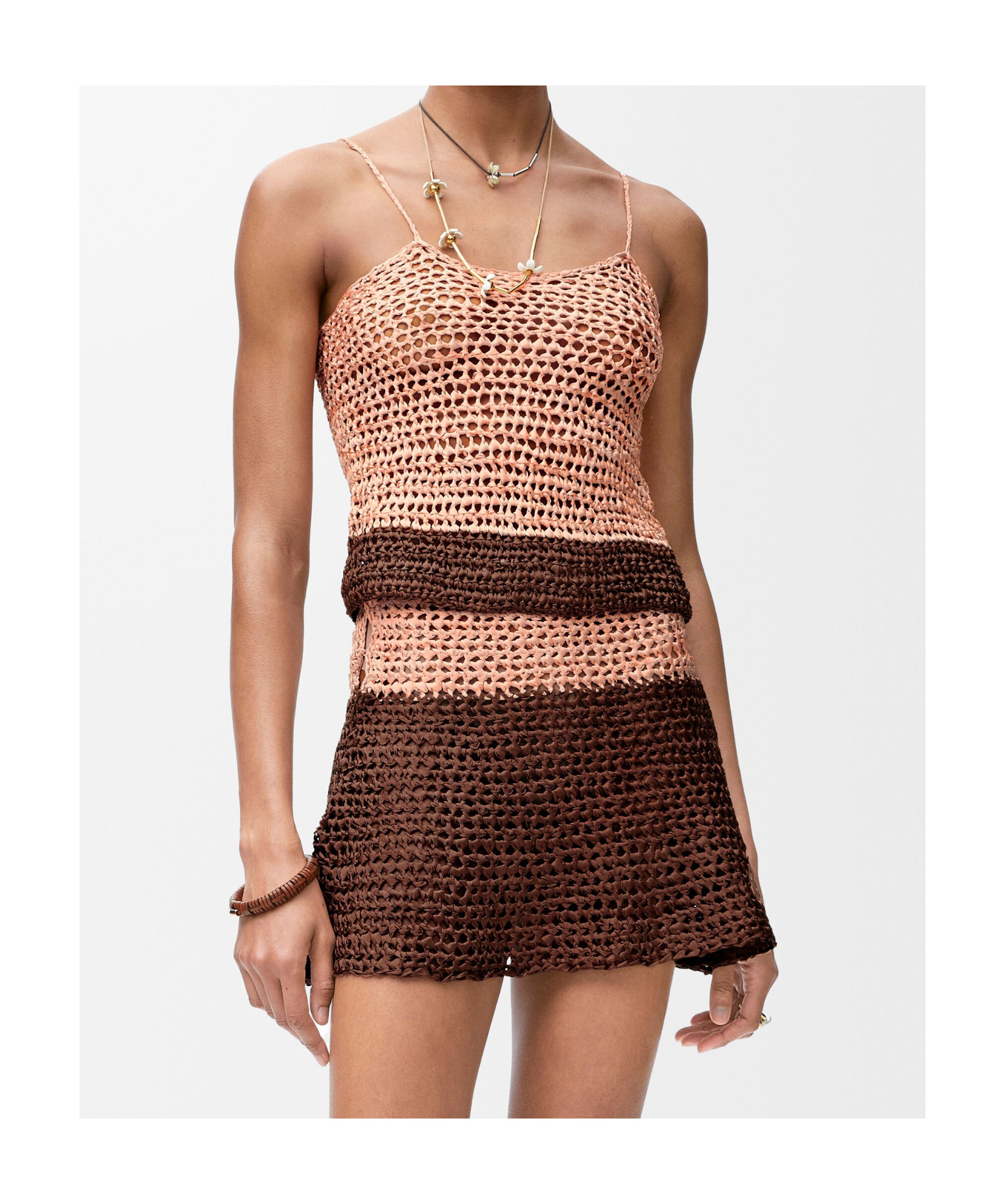 LOEWE Loewe Crocheted Silk Top