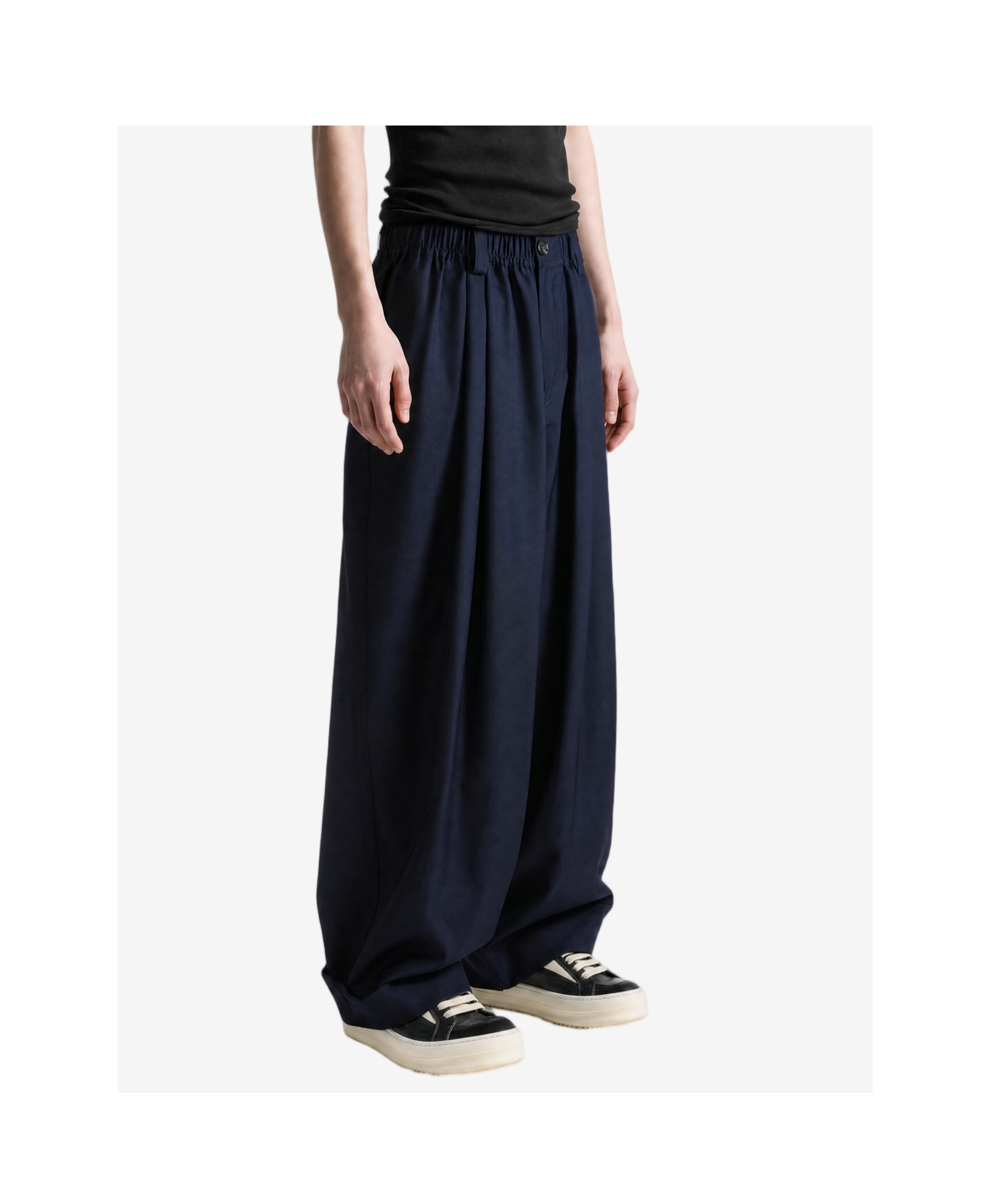 MARNI Marni Pleated Wide-Leg Trousers