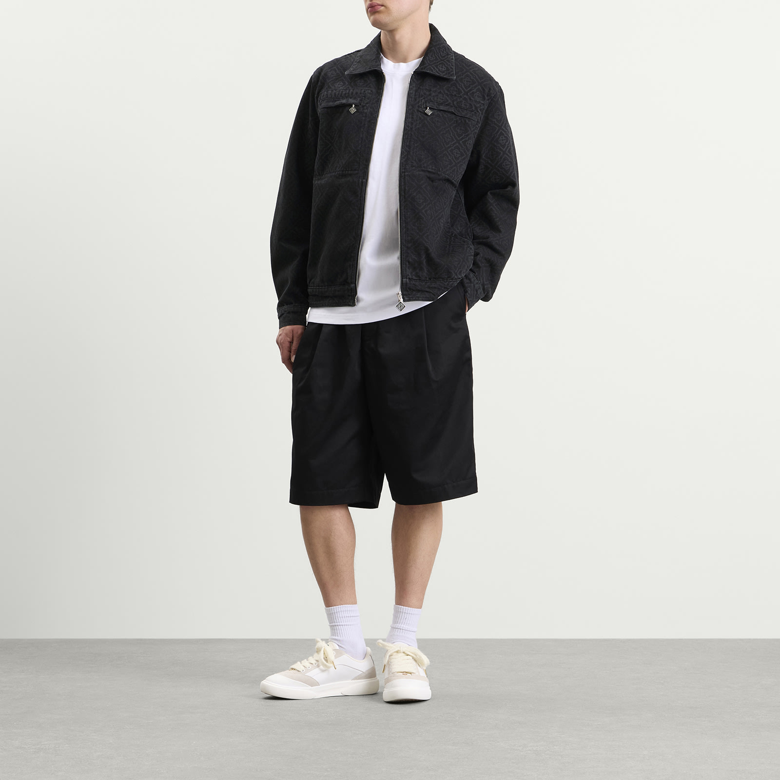 CASABLANCA Monogram Denim Jacket