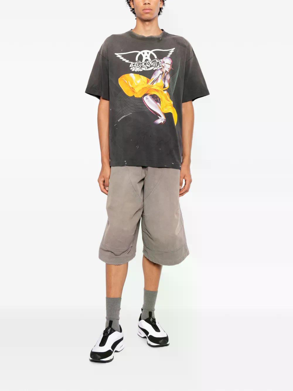 SAINT MXXXXXX graphic-print t-shirt