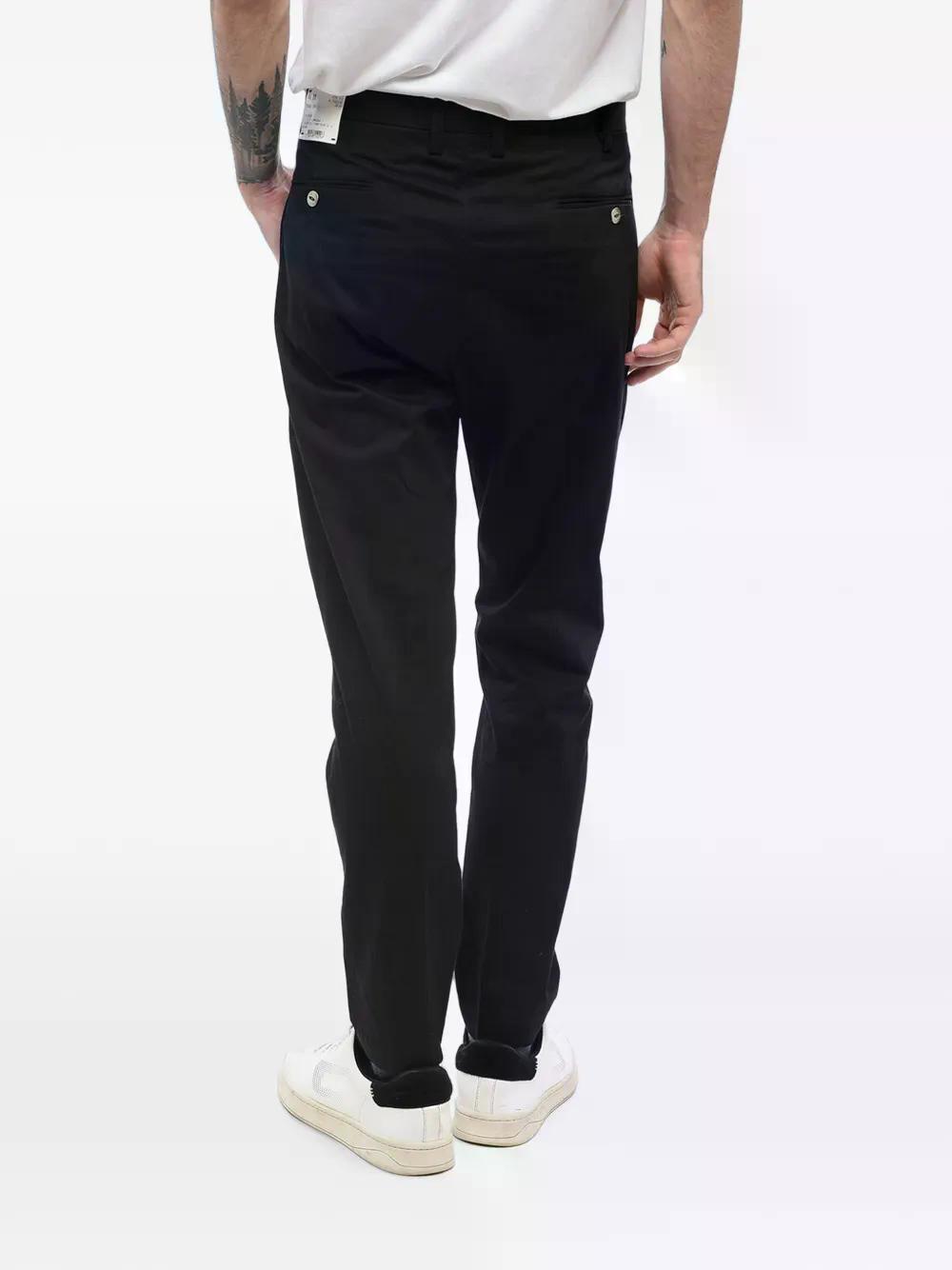 CORNELIANI pleated chino trousers