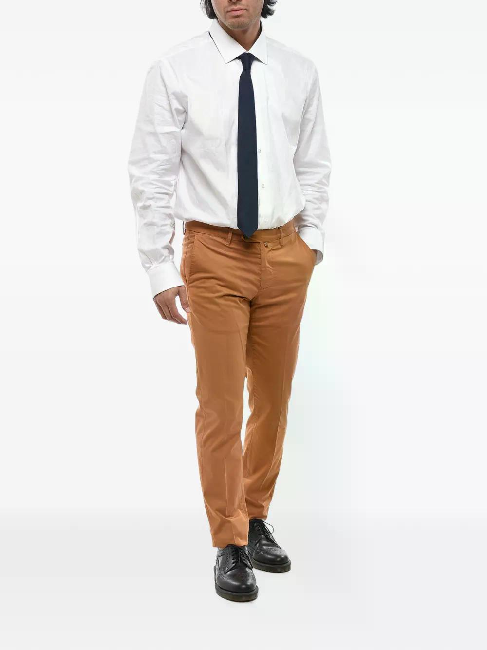 CORNELIANI stretch-cotton chinos