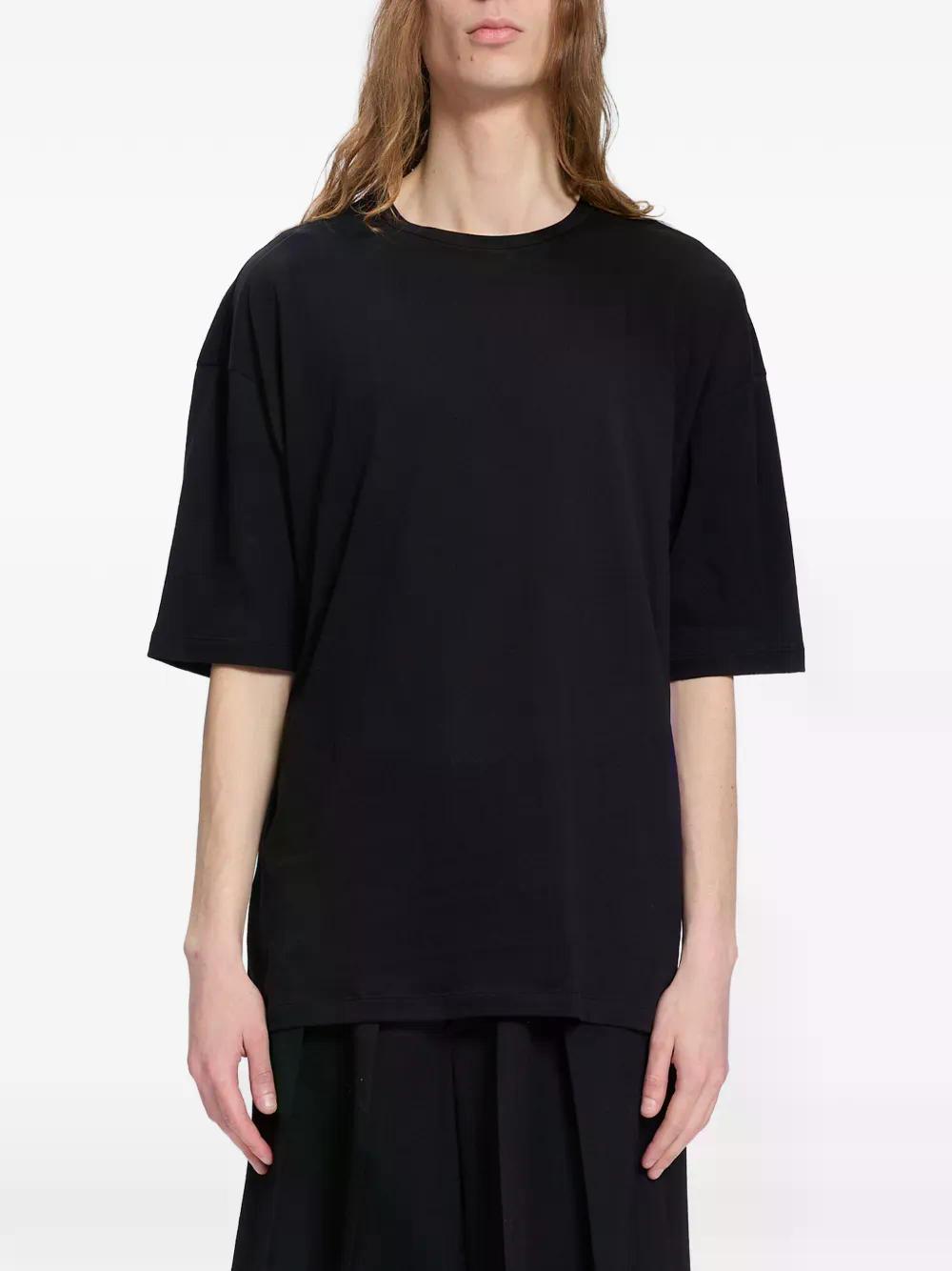 ANN DEMEULEMEESTER slogan-print cotton t-shirt