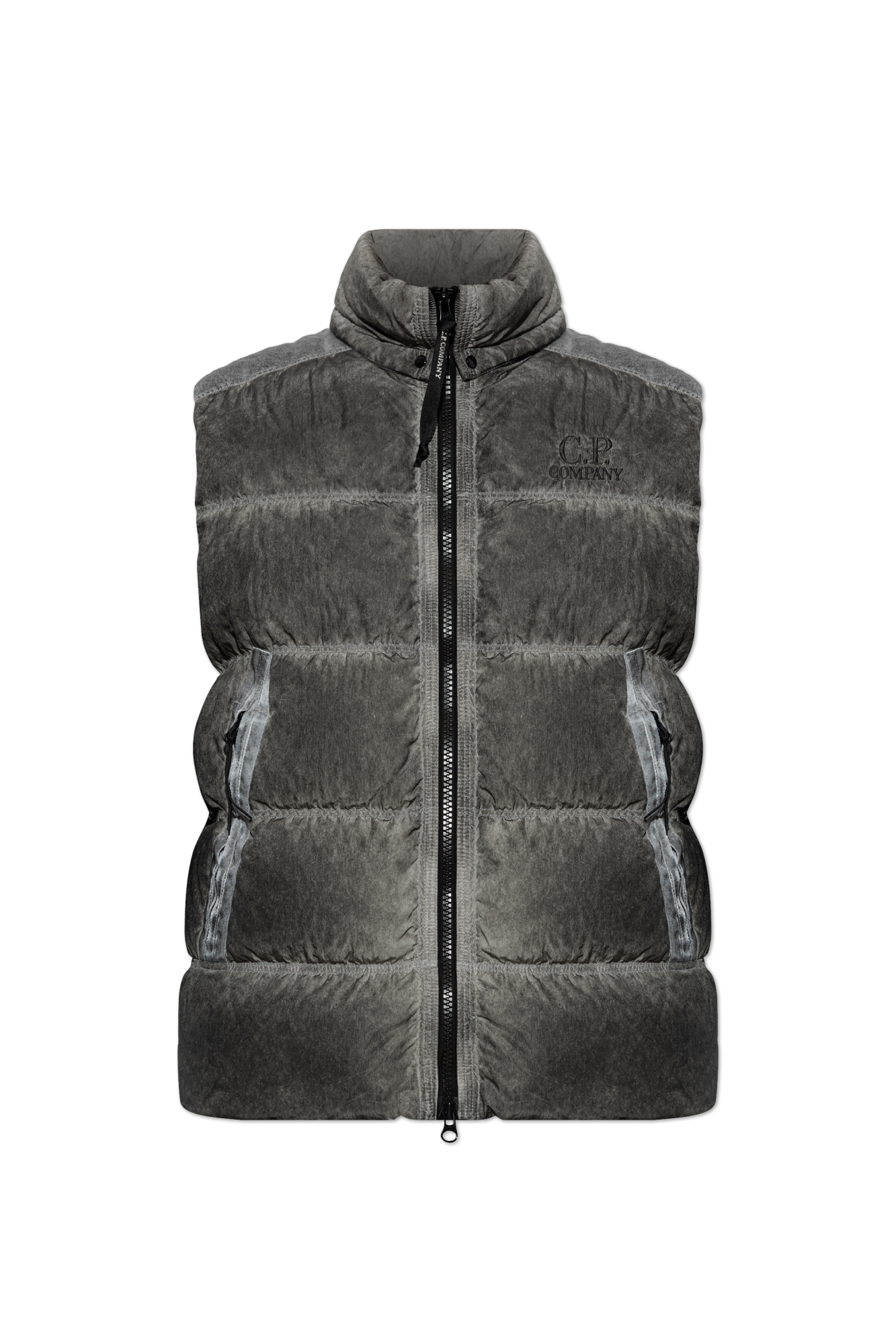 C.P. COMPANY C.P. Company Puffer Vest with Stand Collar