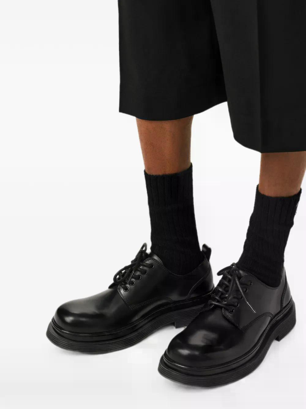 AMI AMI Paris Cow Leather Derby Shoes