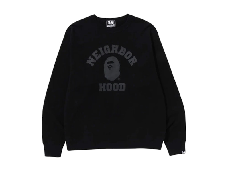 スウェット A BATHING APE NEIGHBORHOOD  CREWNECK 44670006~black_1784717882121_0.jpg