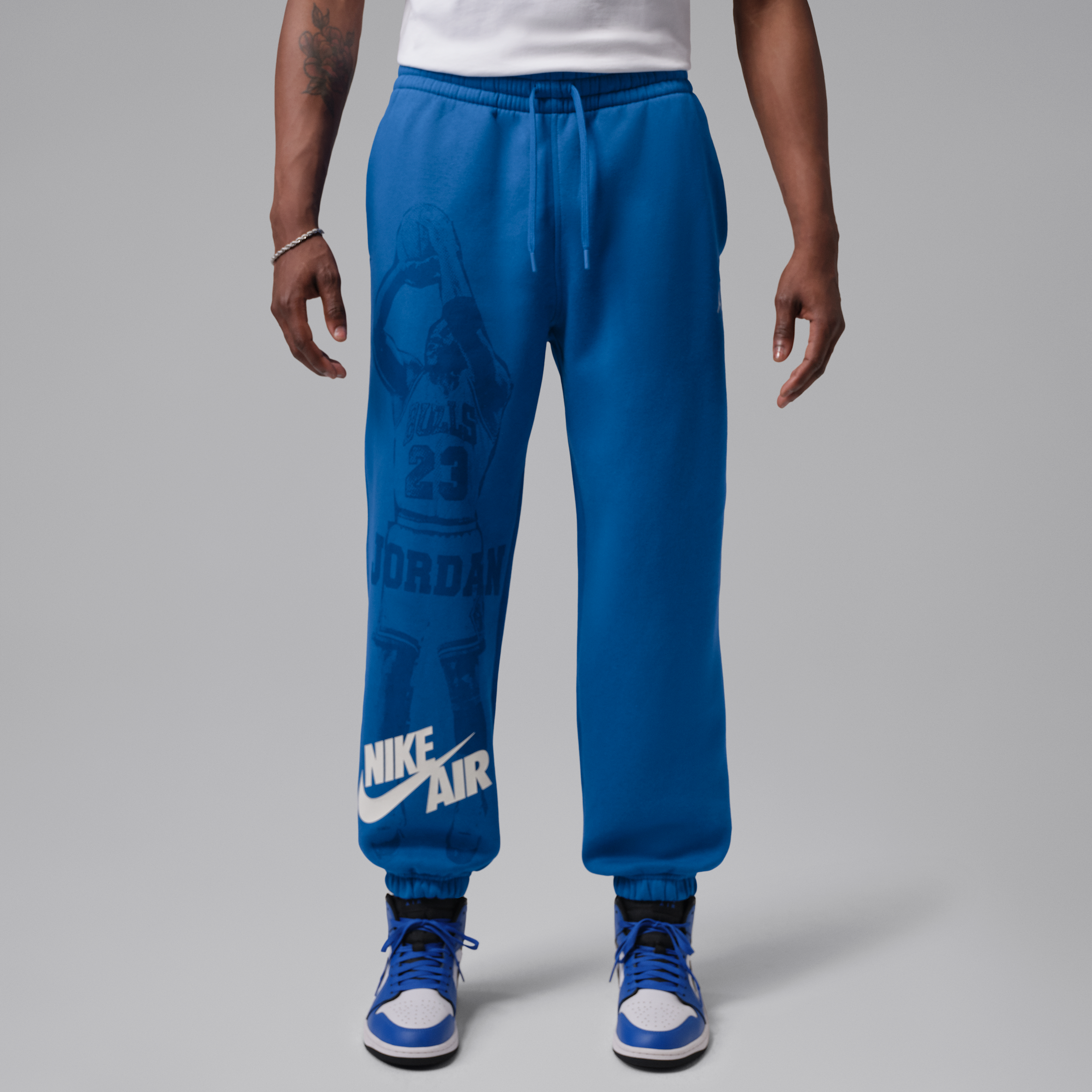 JORDAN men's brooklyn fleece cuffed pants