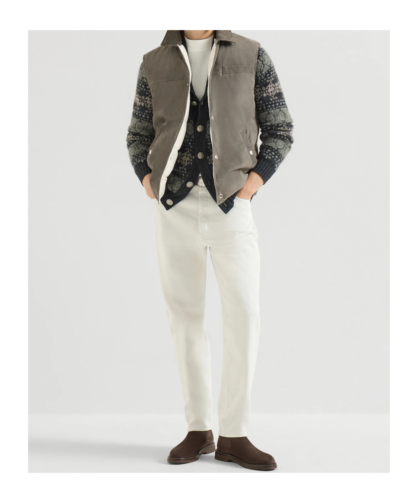 BRUNELLO CUCINELLI Brunello Cucinelli Sleeveless Buttoned Vest