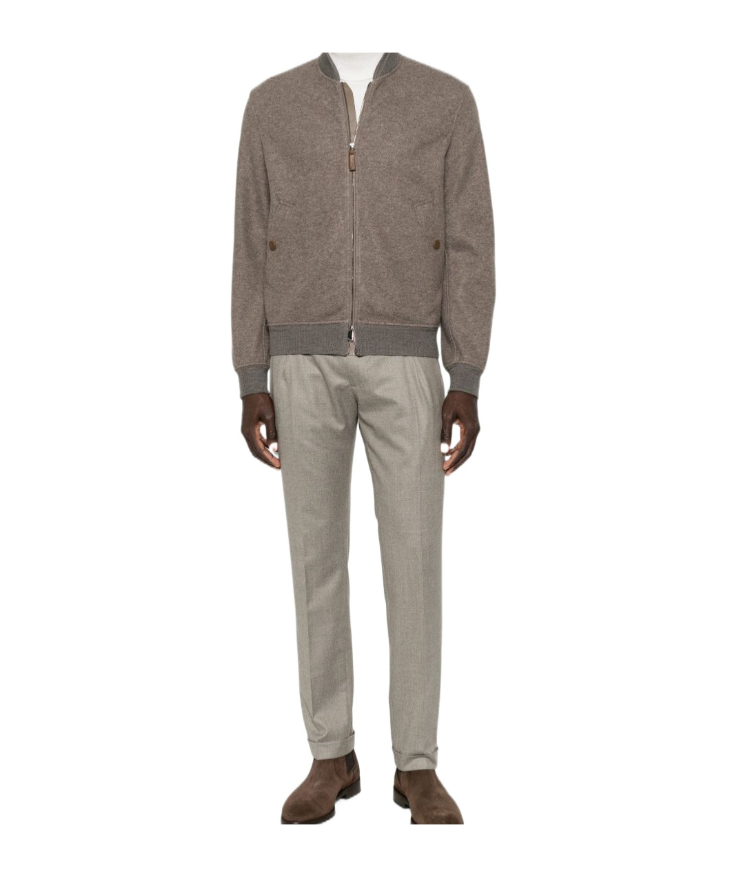 BRIONI Brioni Zip-Up Bomber Jacket