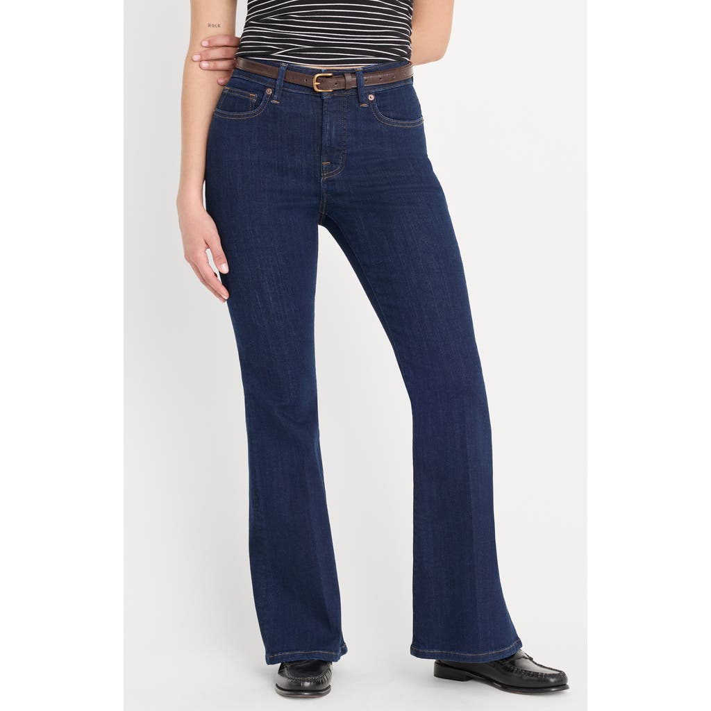 GOOD AMERICAN Good Legs Flare Jeans