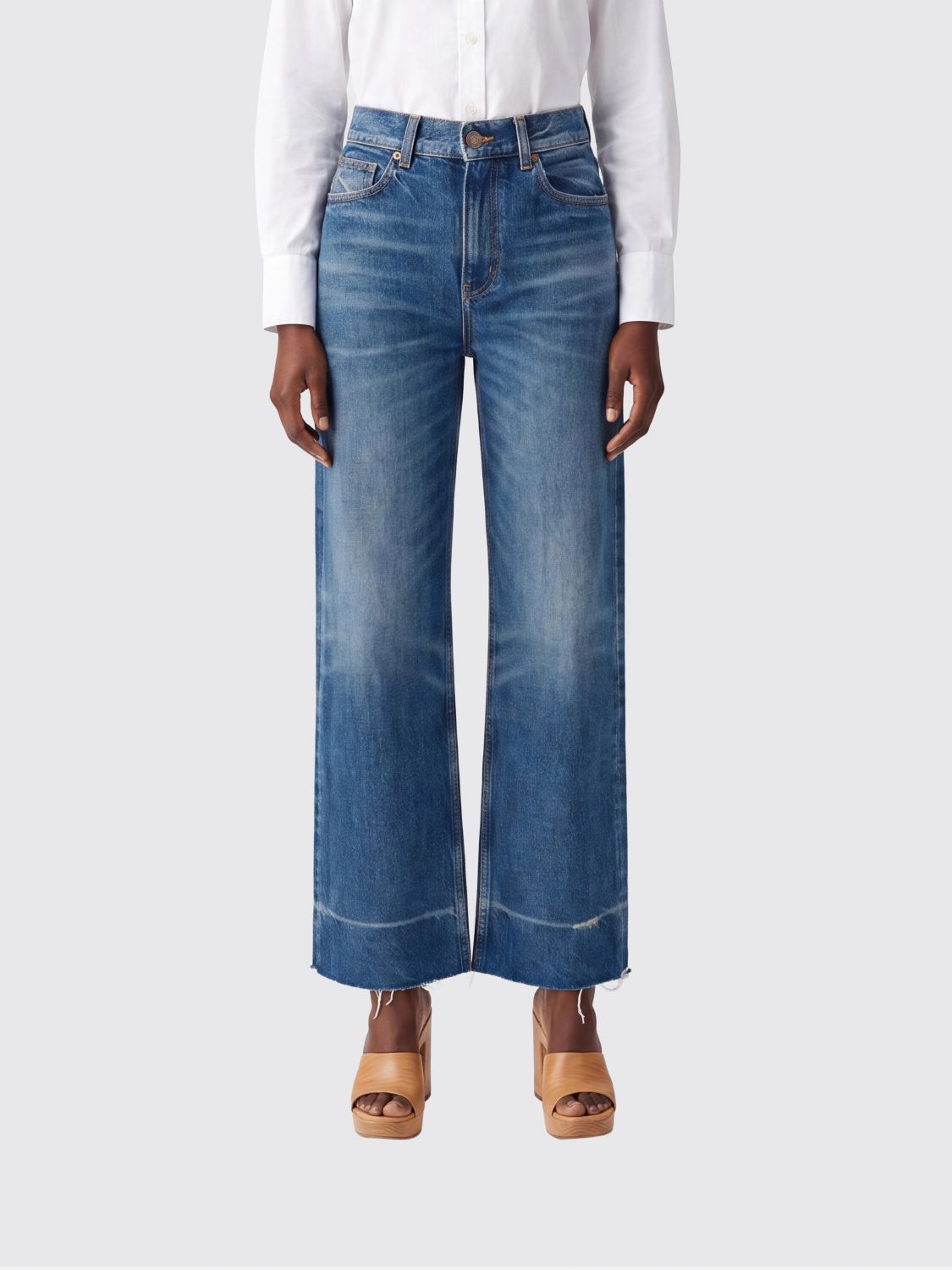 CHLOÉ Chloé High-Waisted Bootcut Denim Jeans